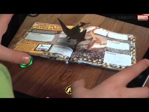 三采文化-影音::《哇！恐龍跑出來了》擴增實境APP互動體驗影片（iDinosaur）